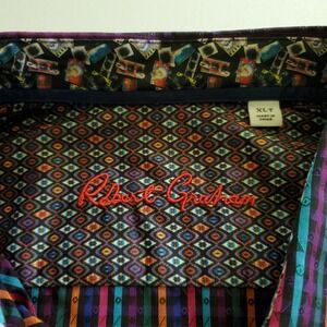 Robert Graham | Shirts | Robert Graham Calvert Mens Xlt Long Sleeve ...